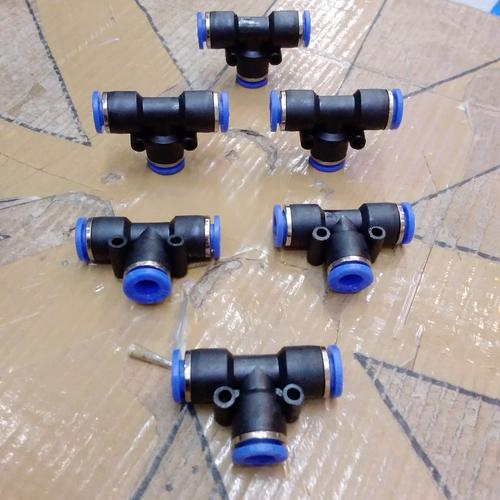 Jual PUT-08 Fitting T Selang ke Selang 8mm Pneumatic HPC - Jakarta ...