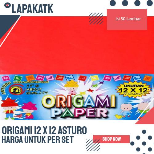 Jual Kertas Origami 12 x 12 merk asturo - Jakarta Timur - Lapak Atk ...