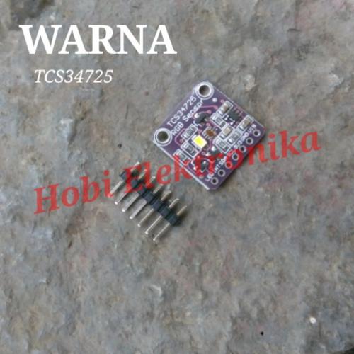 Jual Modul sensor warna TCS34725 34725 RGB Color Sensor I2C Arduino ...