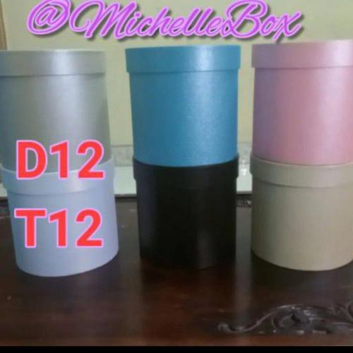 Jual Gift Box Bulat D12T12/Box Bulat/Box Bunga/Round Flower Box ...