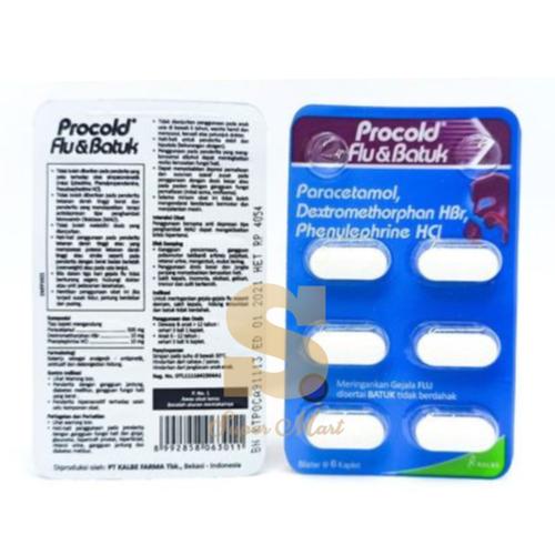 Jual PROCOLD FLU DAN BATUK STRIP - Kota Malang - SUPERMART ID | Tokopedia