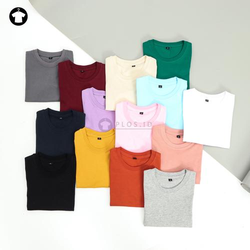 Jual KAOS POLOS OVERSIZE COTTON COMBED 30S - Warna Lainnya, XL - Kab ...
