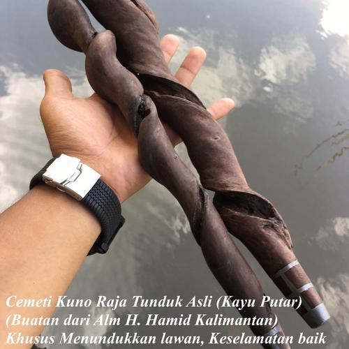 Jual Cemeti Kuno Penunduk Kalimantan Kayu Putar Langka Sepasang - Kab ...
