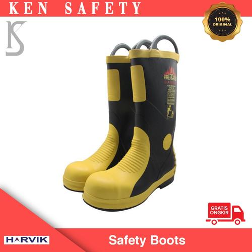Jual Sepatu Pemadam Kebakaran Safety - ORIGINAL HARVIK FIRE RANGER BOOT ...