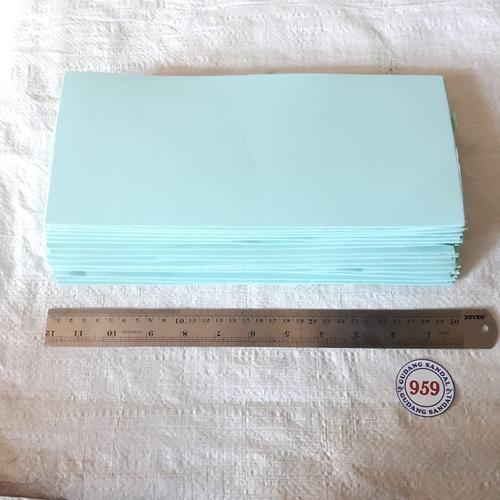 Jual SPON EVA BUSA ATI BIRU TELOR ASIN 2MM X 30 CM X 13CM - Kab ...