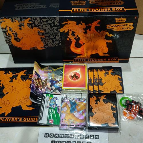 Jual Pokemon TCG EN Champion's Path Elite Trainer Box ETB Charizard V ...