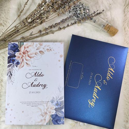 Jual Kartu Undangan Hardcover Amplop Sablon Gold - Jakarta Timur - Cewe ...