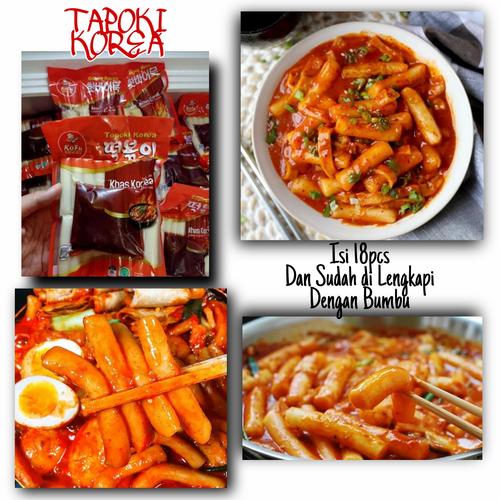 Jual Topoki tteokbokki Halal Khas Korea / Tapoki / Tappoki / Toppoki ...