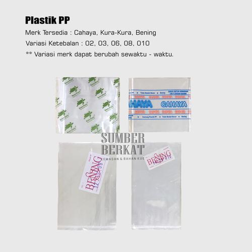 Jual Plastik PP Tebal 03 Ukuran 50 cm (kemasan 500 gram) - Kota Bandung ...