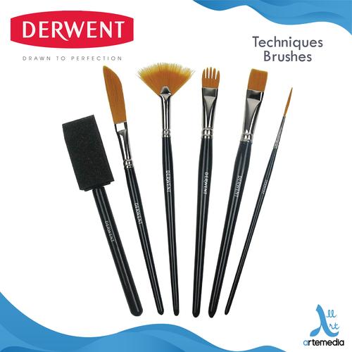 Jual Kuas Lukis Derwent Technique Brush Set 6 - Kota Bandung ...