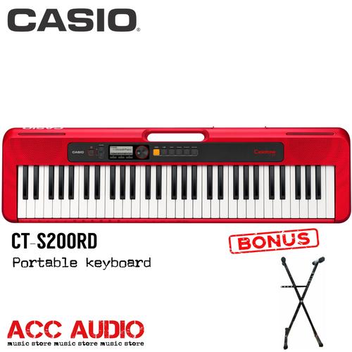 Jual Portable Keyboard Casio CTS200 / CT-S200 / CTS 200 Garansi 1 Tahun ...