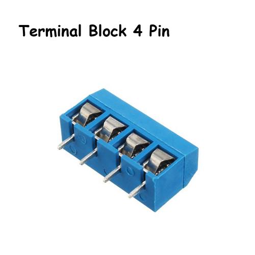 Jual Terminal Block 4Pin Screw 4 Pin PCB Konektor Blok 4P Connector ...