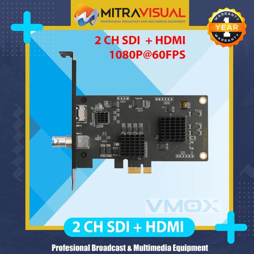 Promo VMOX Capture Card 2 Ch SDI + HDMI 1080p 60 - Vmix Wirecast Zoom ...