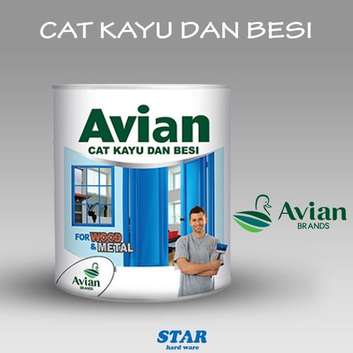Jual AVIAN Cat Besi & Kayu Isi 1 Kilogram Dengan Berbagai Jenis Warna ...