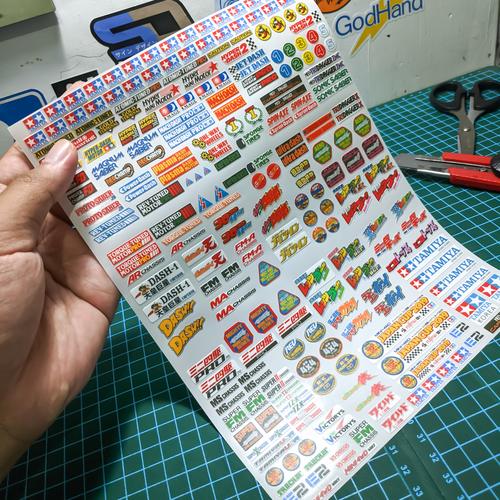 Jual Sticker Mini Tamiya Mini 4wd Collection - Mini Stickers - Kab ...