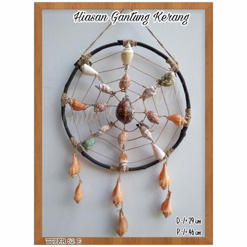 Jual hiasan kerang gantung hiasan dinding dekorasi rumah kerang laut ...