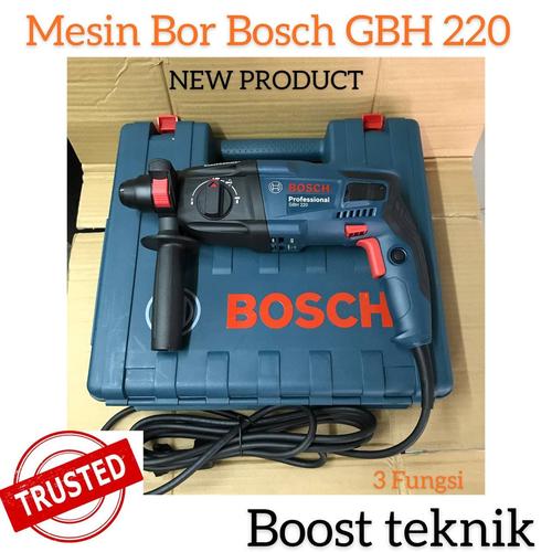 Jual Mesin Bor Beton Bosch GBH 220 / Mesin Bor Bosch GBH220 / Bor Beton ...