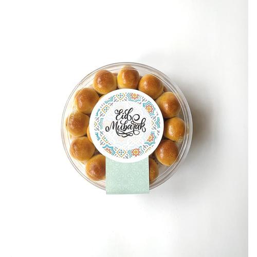 Jual stiker toples kue kering lebaran label packaging parcel idul fitri ...