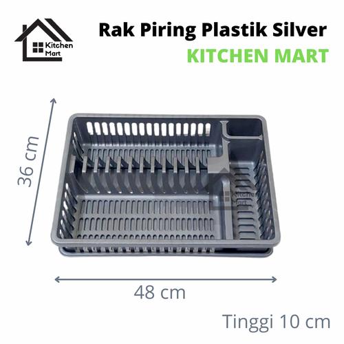 Jual Rak Piring Nampan Plastik Silver Rak Piring Silver Rak Plastik ...