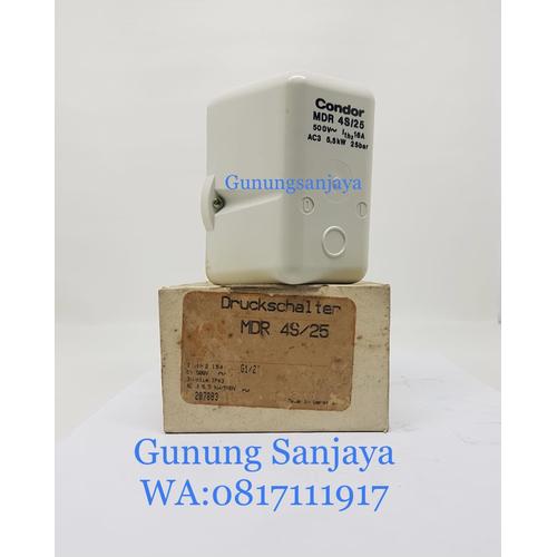 Jual Pressure switch Condor MDR 4/25 Bar, Made in Germany - Jakarta ...