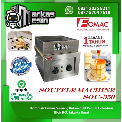 Jual Mesin Pembuat Souffel Pancake / Souffle Machine FOMAC SOU-350 ...