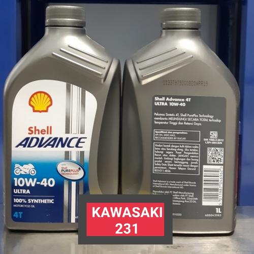 Jual Oli Shell Ultra Advance Full Synthetic 10W-40 Motorsport 1L ...