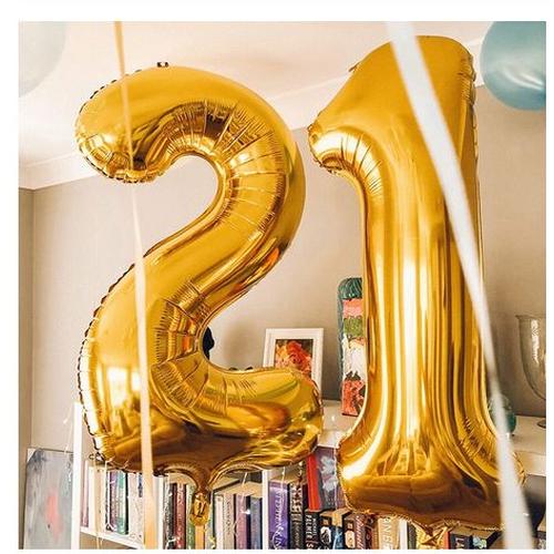 Jual BALON FOIL ANGKA GOLD 100 CM / Balon Angka Jumbo 100cm - Angka 8 ...