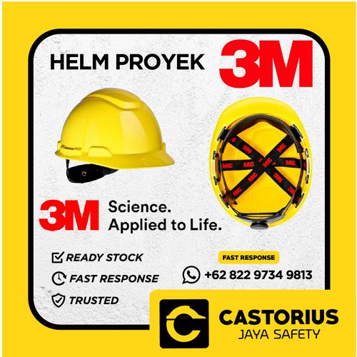 Jual Helm Safety Helm Proyek 3M Hard Hat H-703R Pelindung Kepala ...