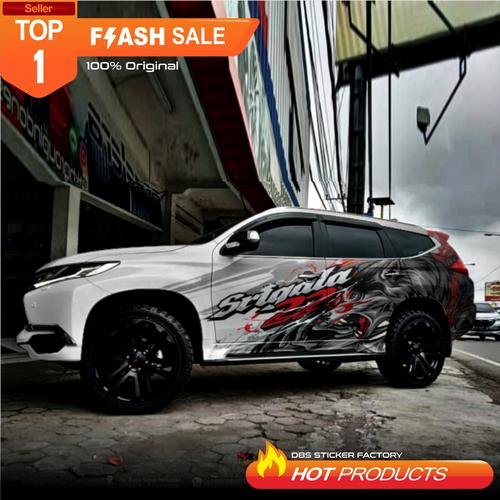 Jual CUSTOM full body decal sticker mobil pajero sport dbs sticker ...