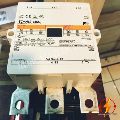 Jual Magnetic Contactor - Kontaktor Fuji SC-N12 (400) Electric sc-12n ...