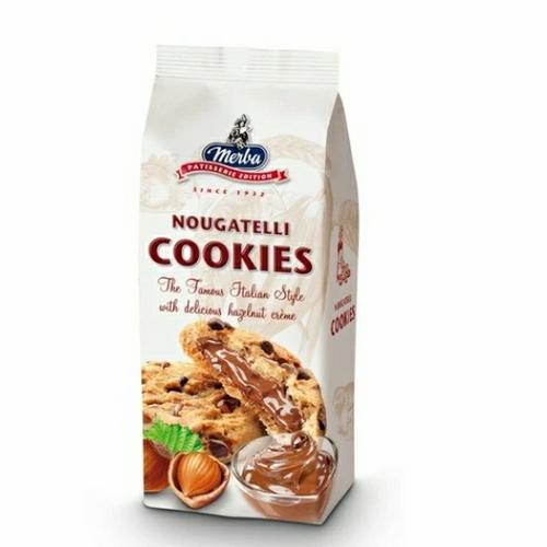 Jual Merba Patisserie Nougatelli Cookies Chocolate Hazelnut 200g ...