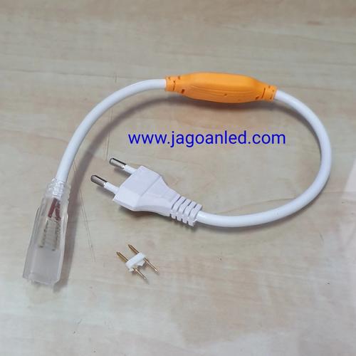 Jual Socket Colokan Adaptor Soket Lampu LED Strip Selang /Neon Flex AC ...