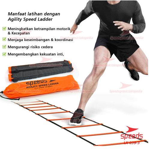 Jual 8 METER AGILITY LADDER Speed Ladders Tangga Ketangkasan SPEEDS ...