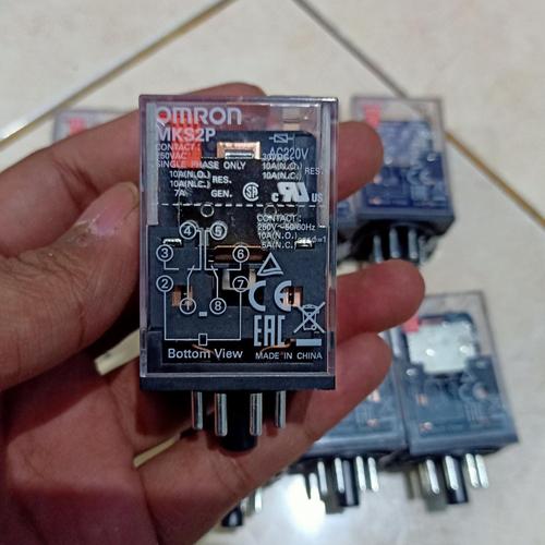 Jual Relay Omron Original MKS2P 220V 8 Pin + Soket - Jakarta Pusat - Surya Electrical | Tokopedia