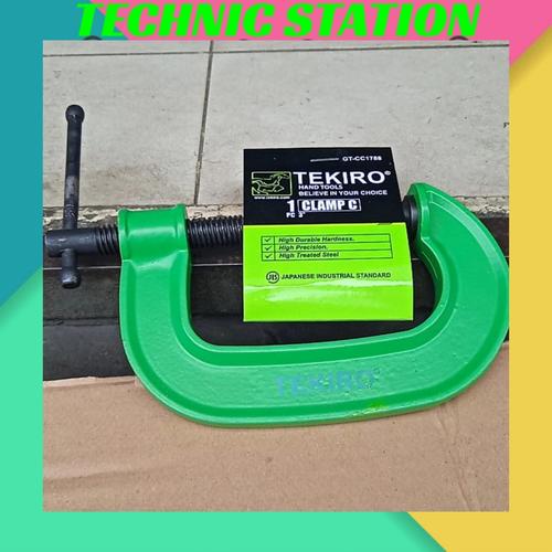 Jual TEKIRO CLAMP C 3 INCH/Penjepit/Catok/Klem - Jakarta Pusat ...