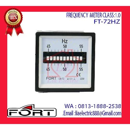 Jual Frequency meter FORT / FT-72HZ / 45 - 55 HZ/220V / pointer/jarum ...