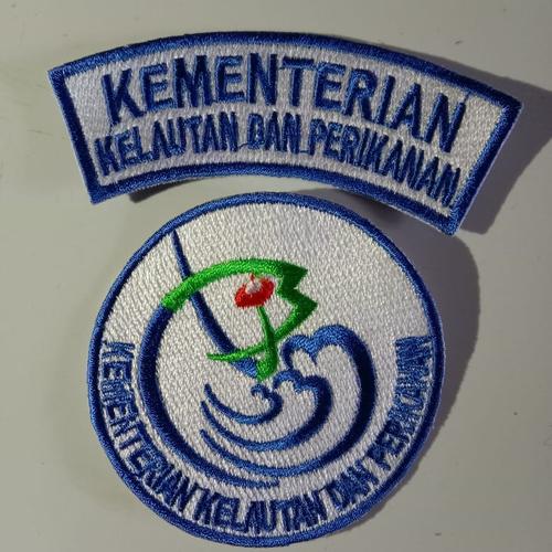 Jual LOGO BADGE EMBLEM BORDIR KKP KEMENTERIAN KELAUTAN DAN PERIKANAN ...