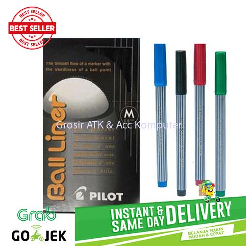 Jual Pulpen Pilot Baliner 0.8 mm Pulpen Ball Liner Tanda Tangan ...