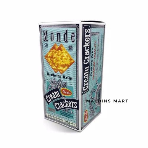 Jual Monde Cream Crackers 170gr | Biskuit Gandum dengan Cream - Kota ...