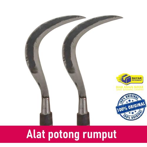Jual arit rumput madura - besar tebal 5mm _baja pilihan kuat tajam ...