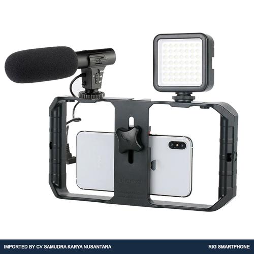 Promo Rig Smartphone Hp Stabilizer Video Handheld Holder URig 4-7 Inch ...