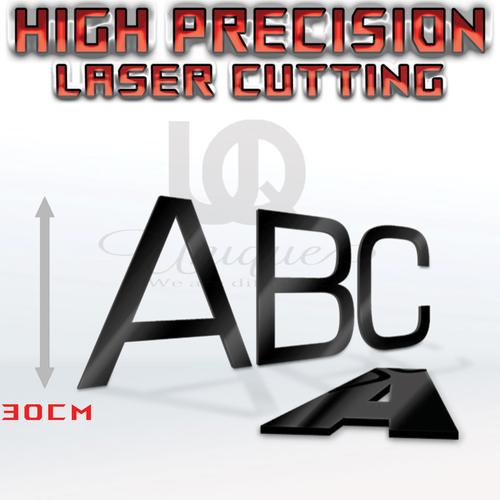 Promo Huruf Timbul Akrilik FONT CUSTOM / Angka Acrylic Dekorasi Dinding ...