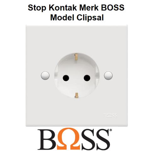 Jual Stop Kontak Merk BOSS model Clipsal - +INBOW - Jakarta Barat ...