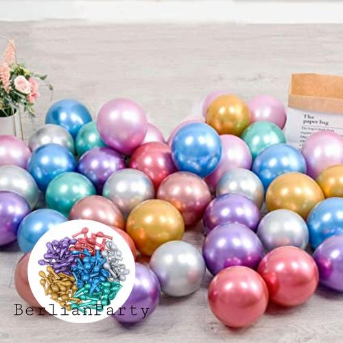 Jual balon latex metalik chrome / Balon Chrome 5inch - pink - Kota ...