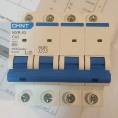 Jual MCB 4 Pole 4P 63A Chint - Jakarta Barat - Sinar Surya LTC | Tokopedia
