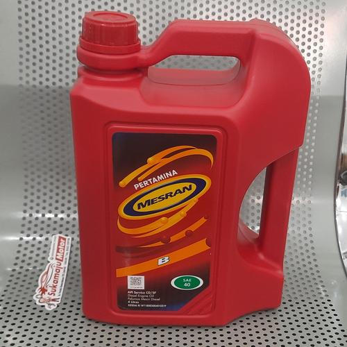 Jual Oli Mesran B utk mobil Diesel SAE 40 (Galon 4L) - SF / CD - Kab ...