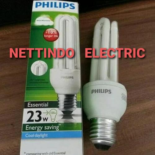 Jual Lampu philips essential esential 23w 23watt 23 w 23 watt philip ...