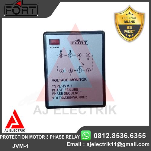 Jual Fort Phase Protected Relay JVM1 / Phase Failure / Phase Sequence - JVM-1 - Jakarta Pusat ...