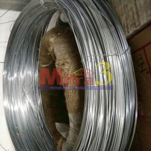 Jual Kawat Seng BWG 16 (1,6mm) / Kawat Licin Galvanis Silver - Kota Makassar - Mitra 3 | Tokopedia