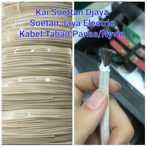 Jual kabel tahan panas 2mm/kabel nyvin 2mm/kabel heater 2mm - Jakarta ...